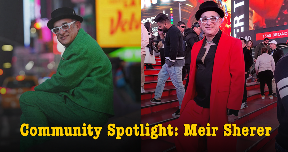 Community Spotlight: Meir Sherer – Ronit Furst Eyewear